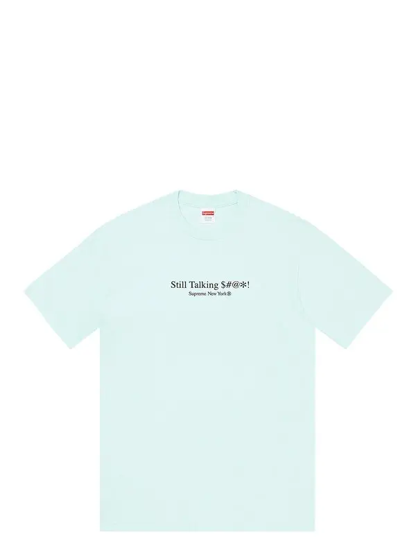 Supreme Still Talking Tee 'pale - Blue