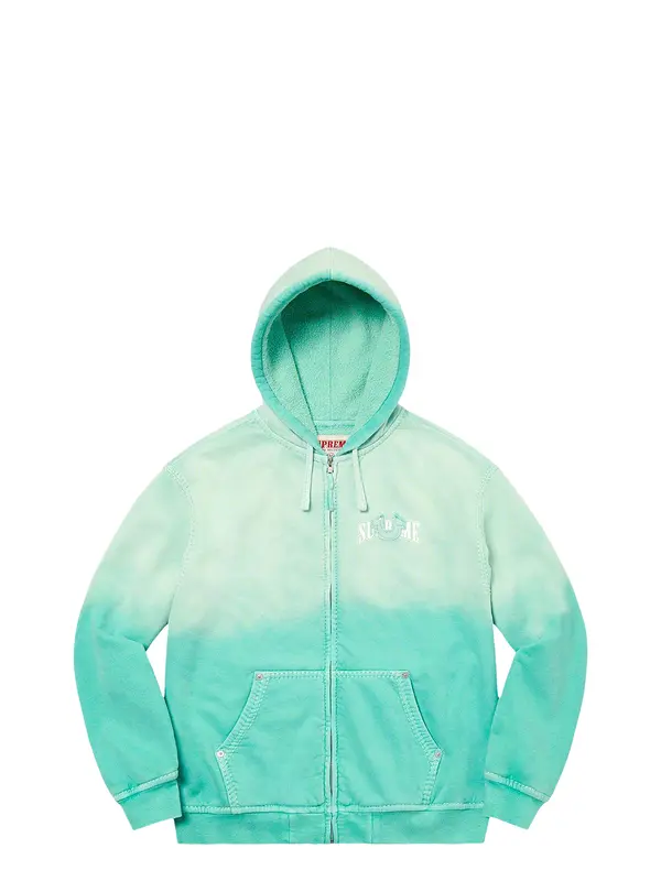 Supreme X True Religion Zip Up Hooded Sweatshirt - Blue