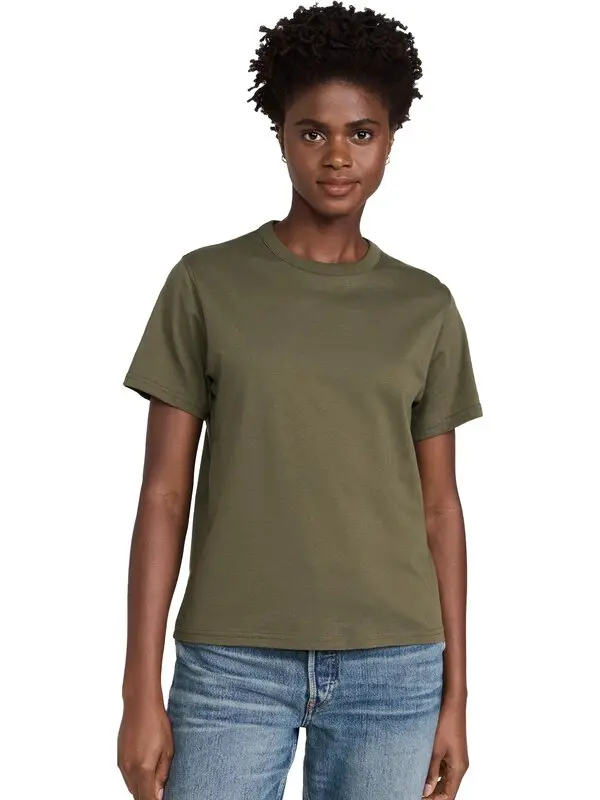 Sold Out NYC Perfect Jersey Tee - Olive
