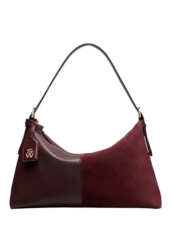 STUART WEITZMAN 5050 Shoulder Bag - Rosewood