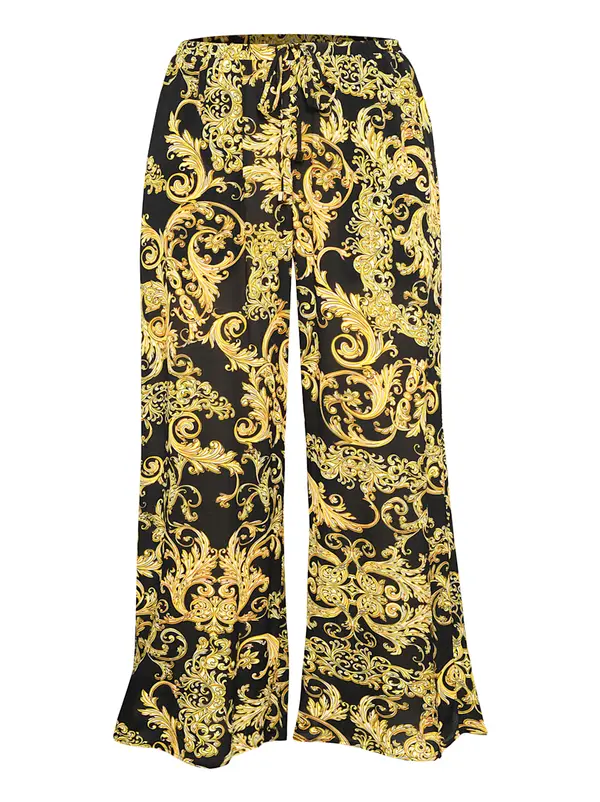 L'Agence Baroque Geraldine Pants - Black