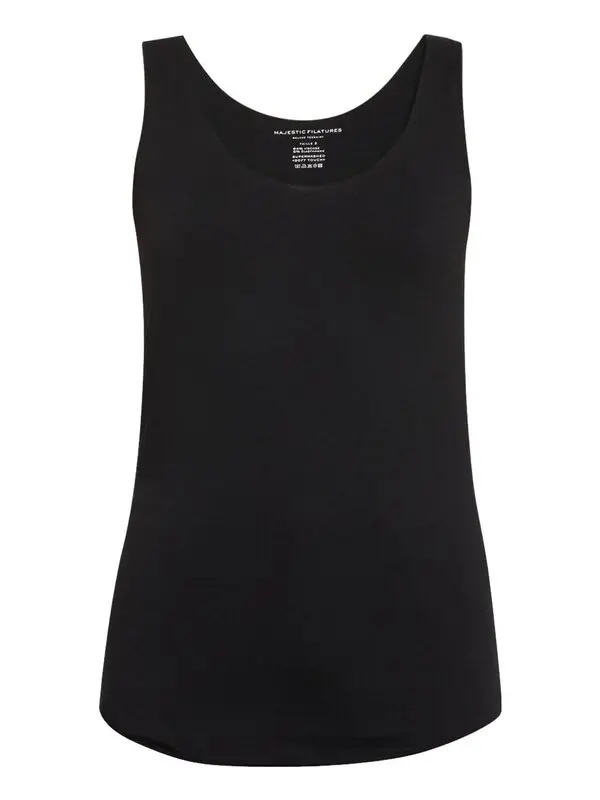 Majestic Filatures Soft Touch Marrow-edge Tank - Black