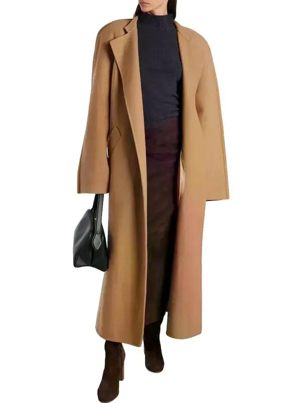 Khaite Cecil High-neck Cashmere Top - Grey