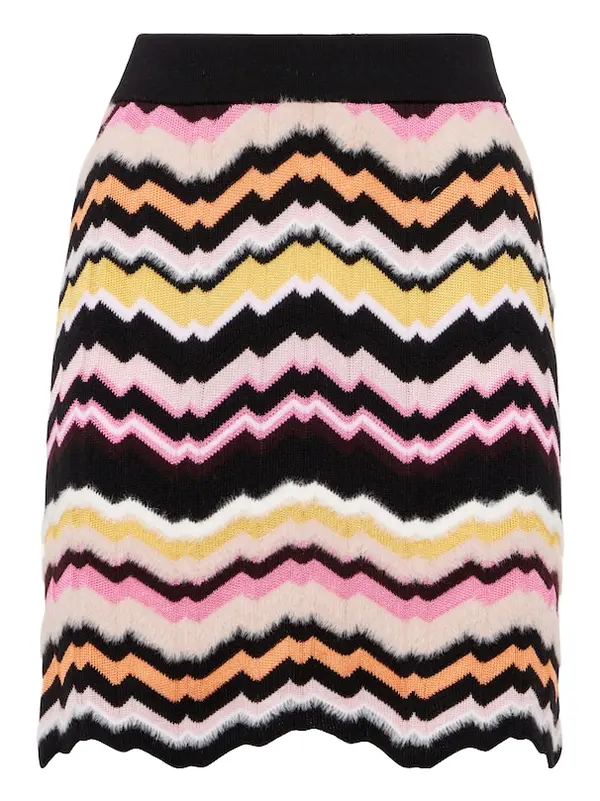 Missoni Zig Zag Mini Skirt - Multicoloured
