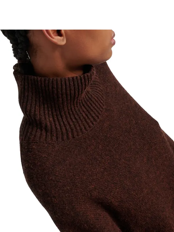 Khaite Morris Cashmere-blend Sweater - Brown
