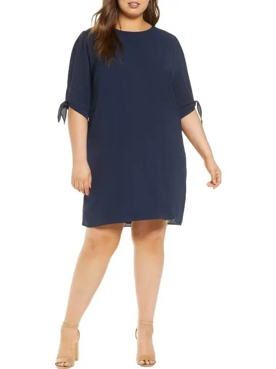 KIYONNA Manhattan Shift Dress - Nouveau Navy