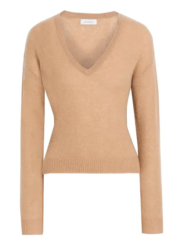 Naadam Cashmere Sweater - Camel