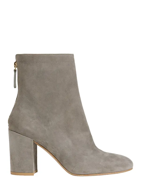 GIANVITO ROSSI Bellamy Ankle Boots - Stone