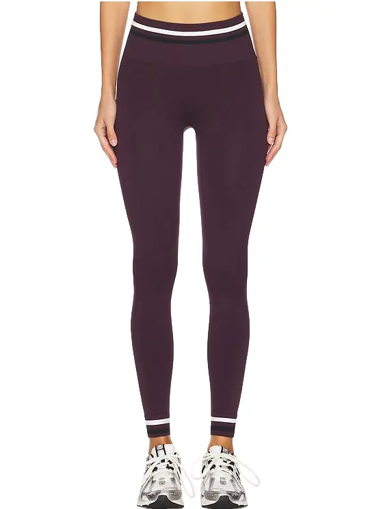 The Upside Seamless Midi Legging - Plum