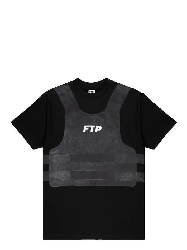 FTP Bulletproof Vest Tee Shirt - Black