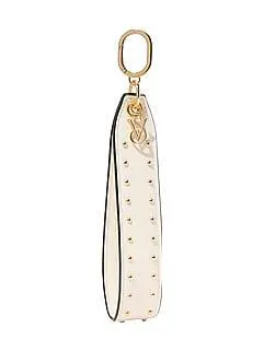Victoria's Secret Wristlet Strap Keychain - Beige