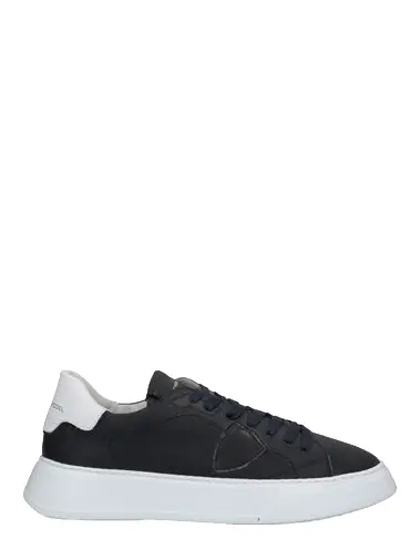 Philippe Model Midnight Soft Leather Sneakers - Blue