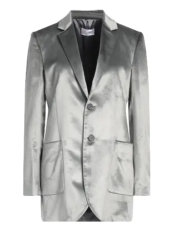 Red Valentino Viscose Silk Blazer - Grey