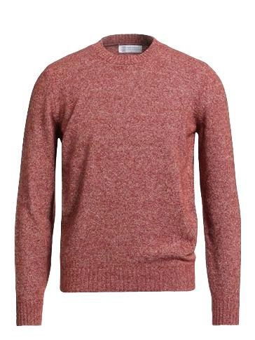 Brunello Cucinelli Sweater In Cashmere - Brick