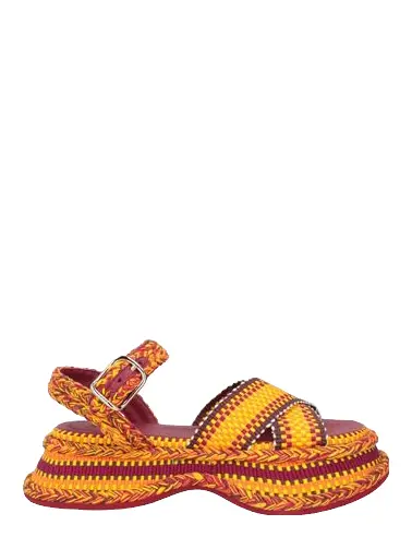 Chloé Espadrille Sandals - Yellow
