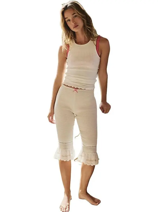 Free People Fresh In Love Tank - Tofu