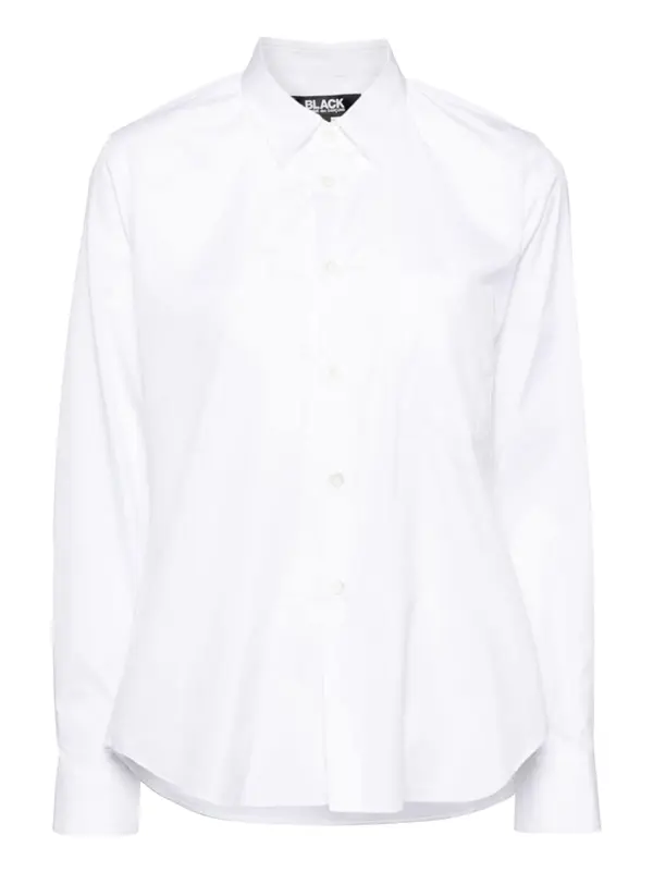 BLACK COMME DES GARÇONS Cotton Shirt - White