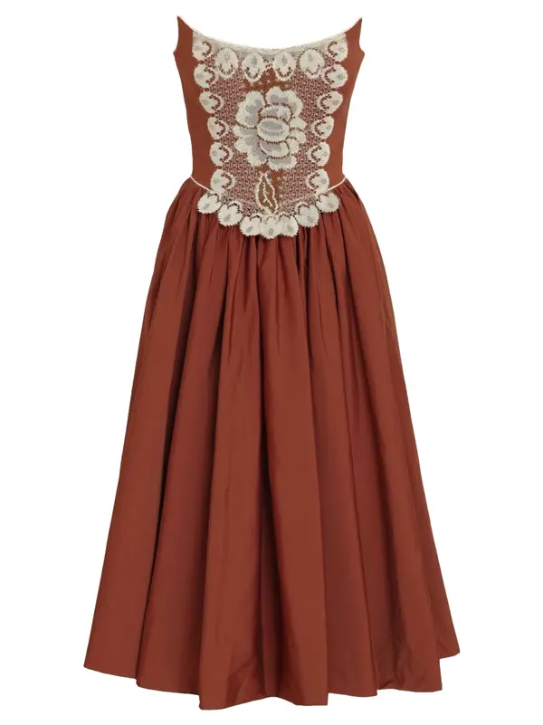 LETHICIA BRONSTEIN Goiaba Dress - Brown