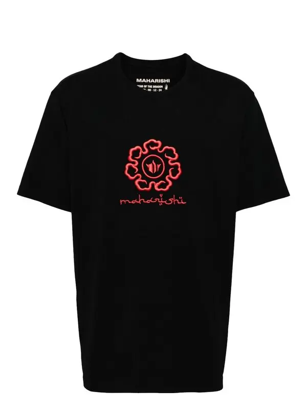 MAHARISHI Spiral Temple T-shirt - Black