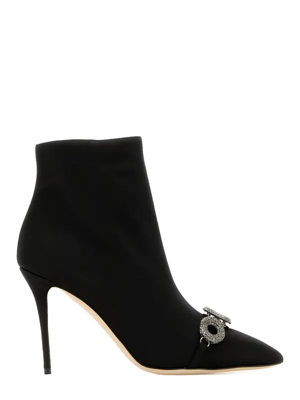 Manolo Blahnik Balvisa Ankle Boots - Black