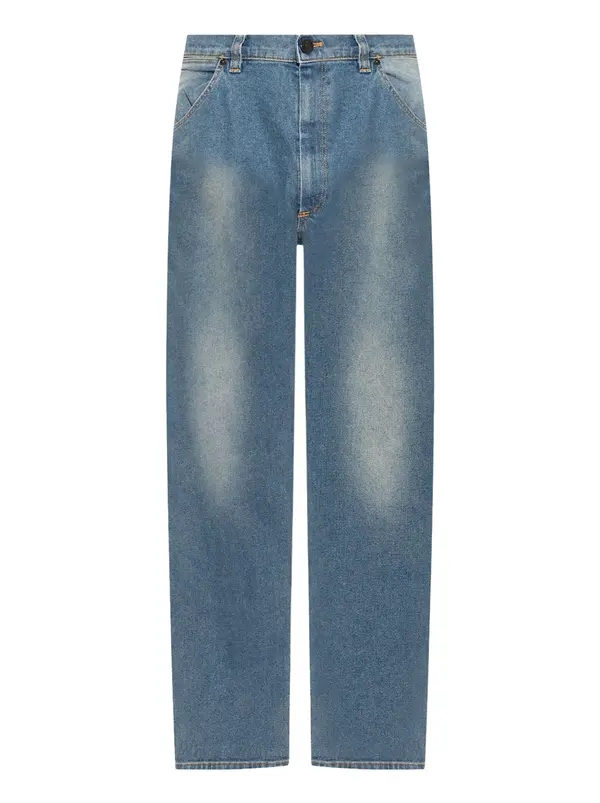 VIVIENNE WESTWOOD Cotton Straight Jeans - Blue