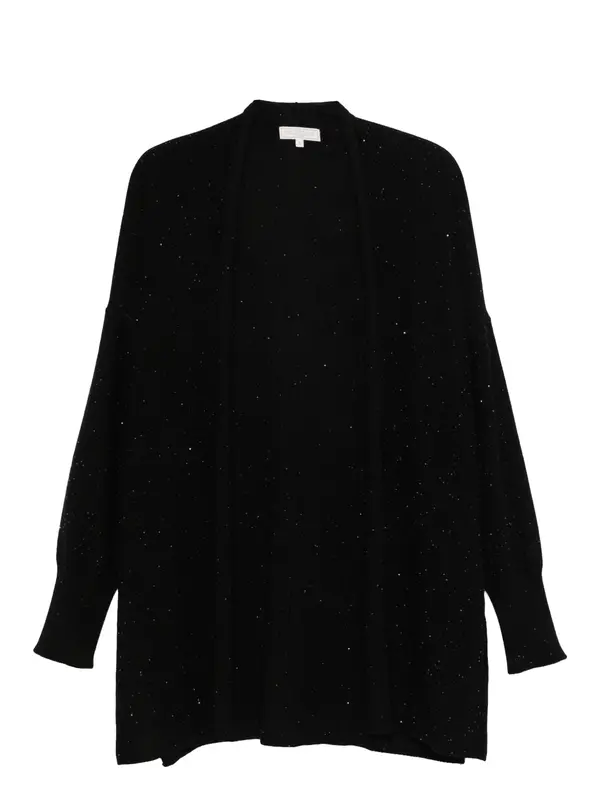 Antonelli Firenze Sequin-embellished Cardigan - Black