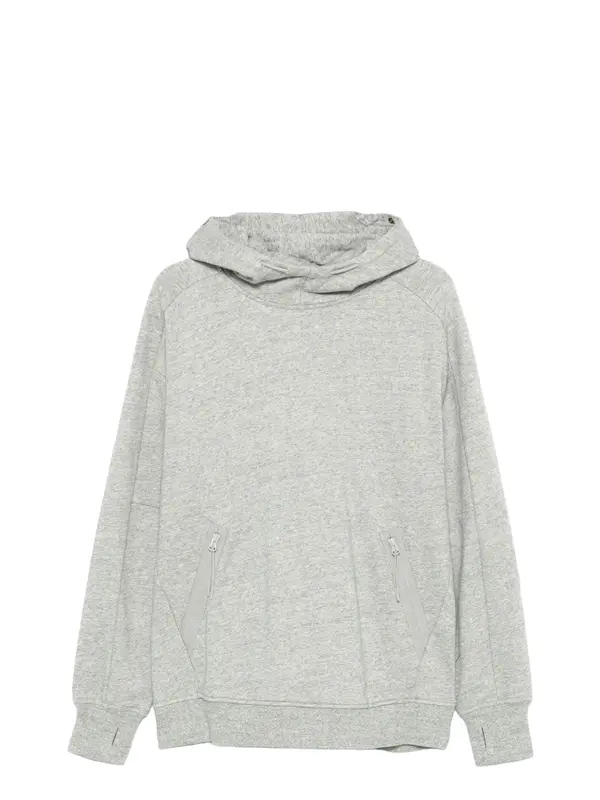 C.P. COMPANY Goggles-detail Hoodie - Grey