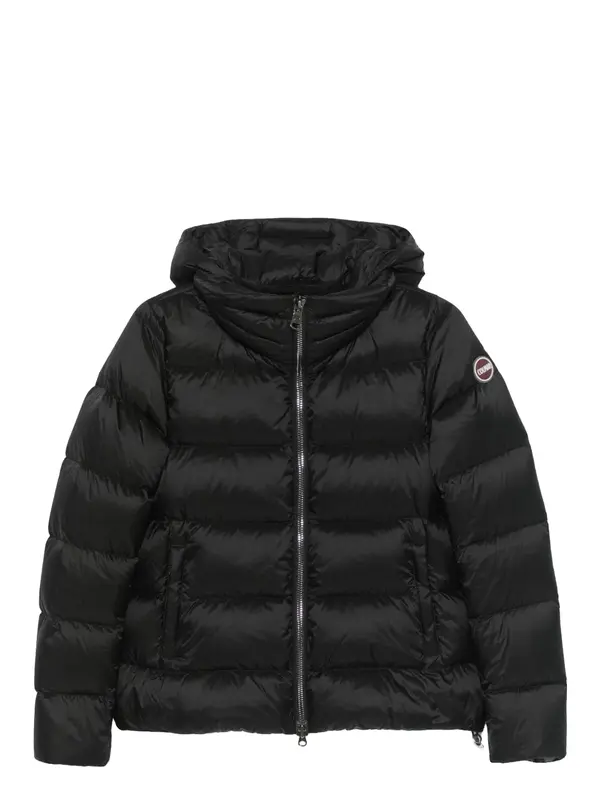 COLMAR Logo-patch Puffer Jacket - Black