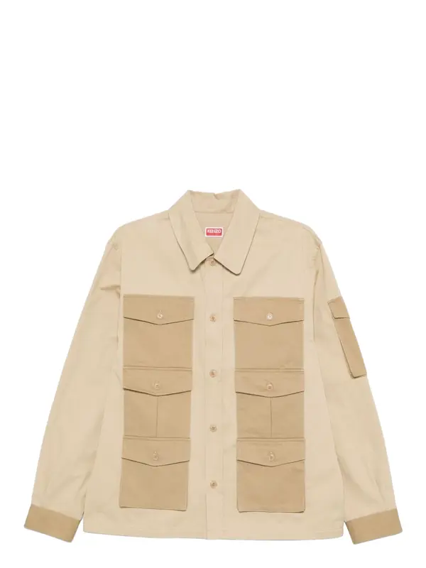 Kenzo Cargo Shirt - Neutrals