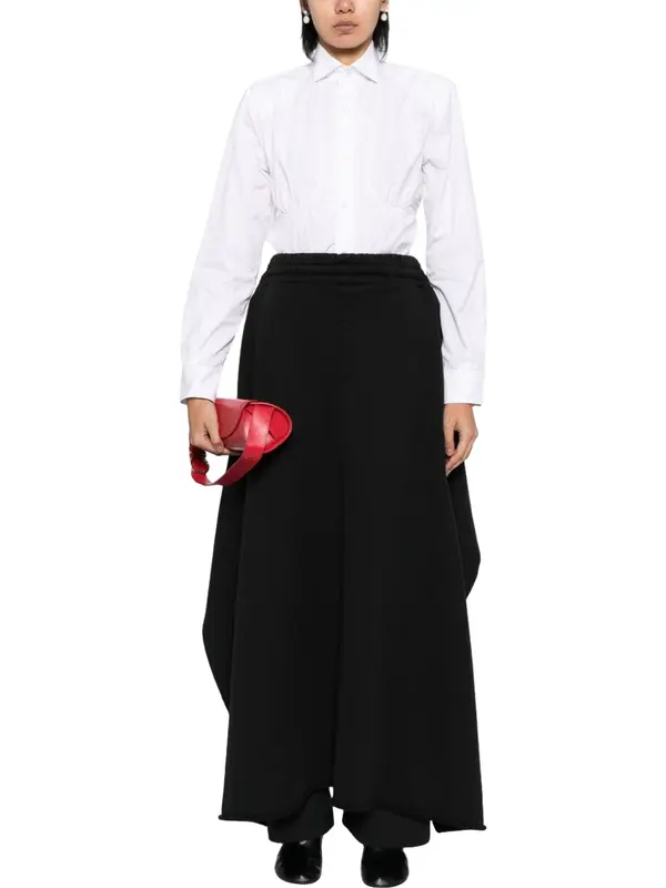 ALAINPAUL Logo-patch Trousers - Black