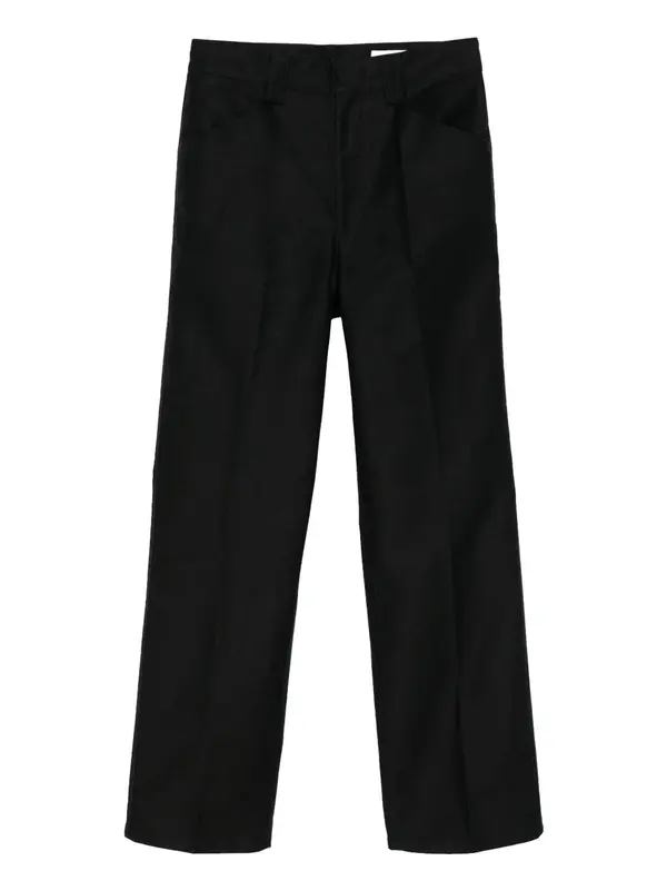 LEMAIRE Straight-leg Trousers - Black