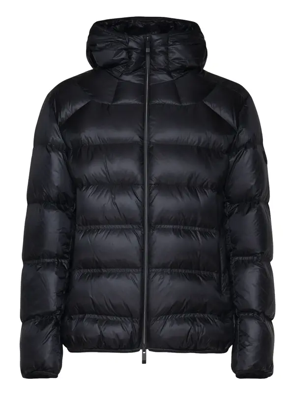 Moncler Logo-patch Hooded Jacket - Black