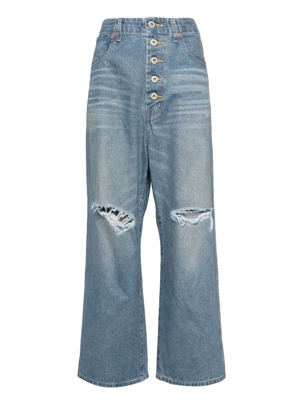 Junya Watanabe Straight-leg Jeans - Blue