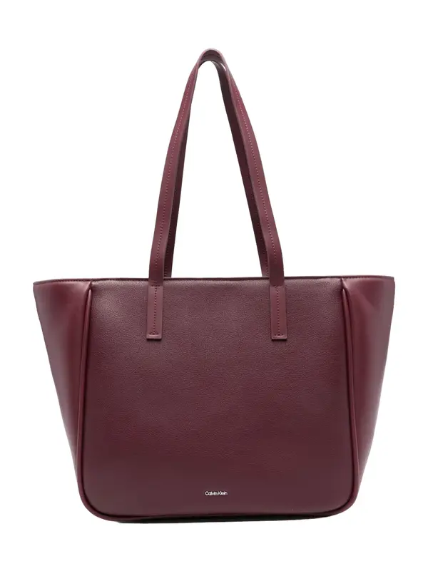 Calvin Klein Refine Medium Tote - Red