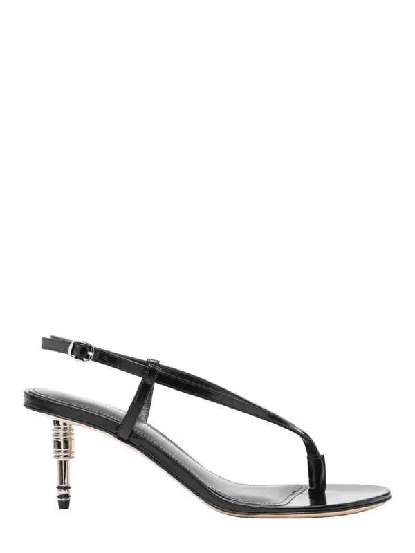 Coperni 55mm Jack Heel Sandals - Black