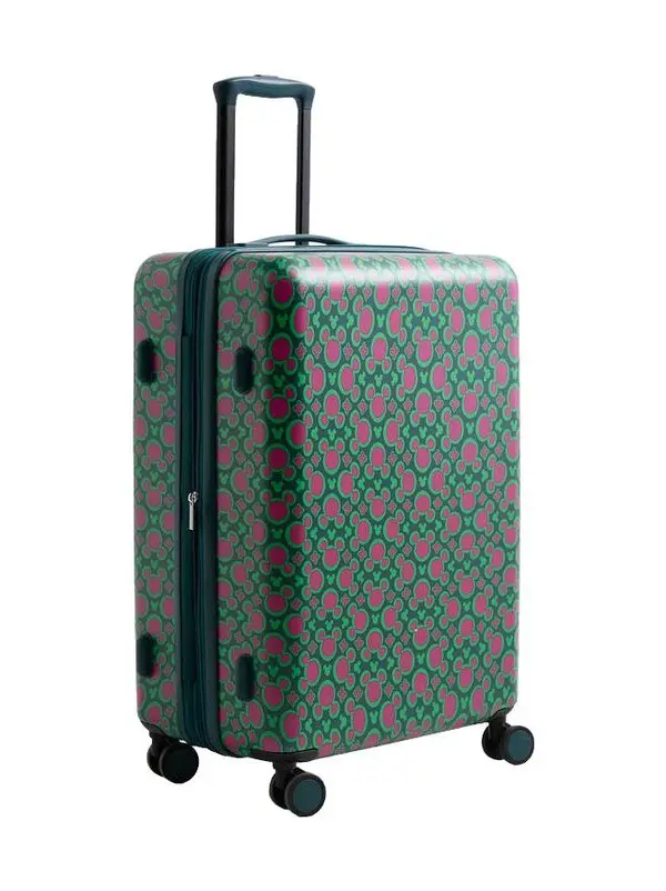 VERA BRADLEY Disney 26" Adair Spinner Rolling Luggage - Green