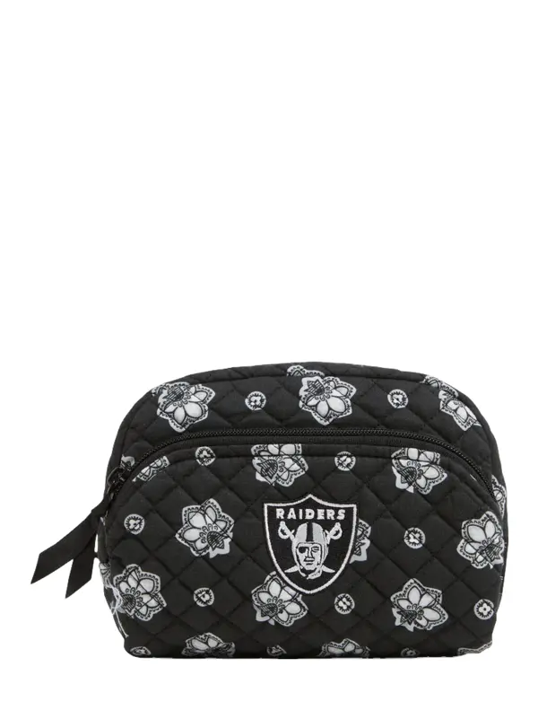 VERA BRADLEY Nfl Medium Cosmetic Bag - Las Vegas Raiders