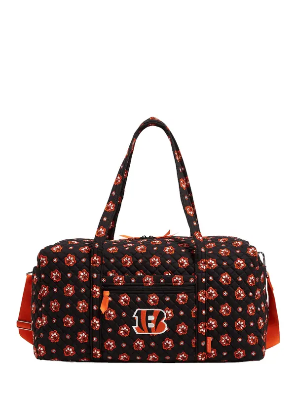 VERA BRADLEY Nfl Large Travel Duffel Bag - Cincinnati Bengals
