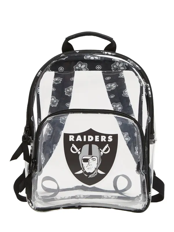 VERA BRADLEY Nfl Clear Small Backpack - Las Vegas Raiders