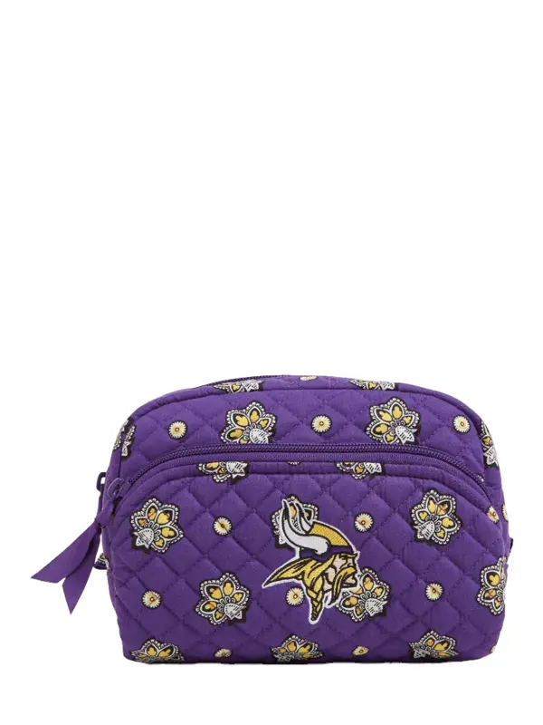 VERA BRADLEY Nfl Medium Cosmetic Bag - Minnesota Vikings