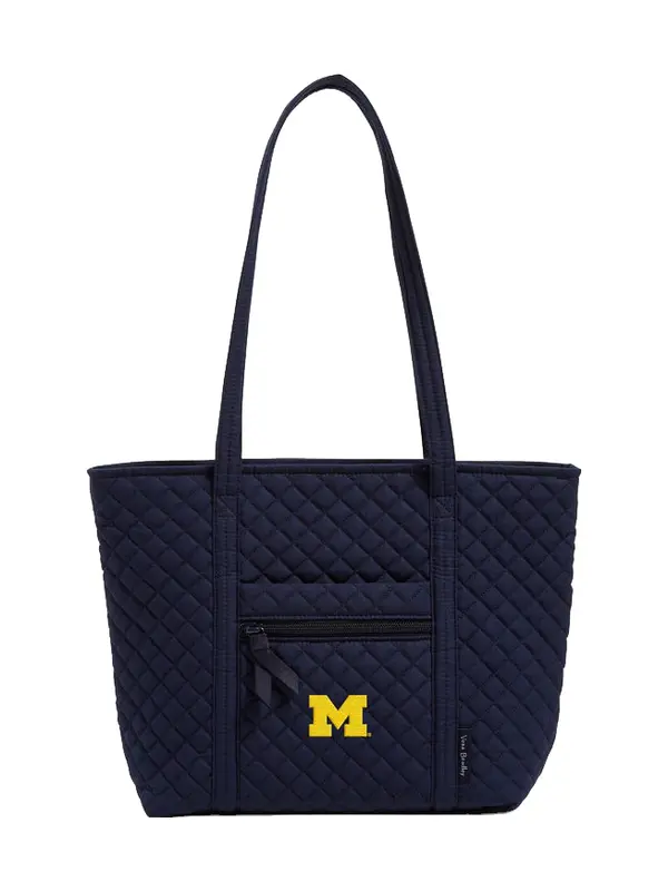 VERA BRADLEY Collegiate Small Tote Bag With University Of Michigan - Multicolor