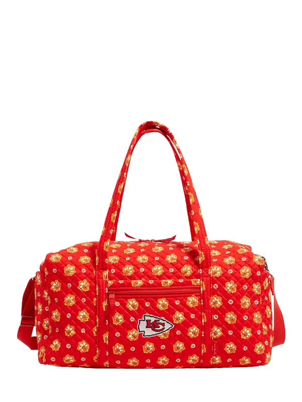 VERA BRADLEY Nfl Large Travel Duffel Bag - Kansas City Chiefs
