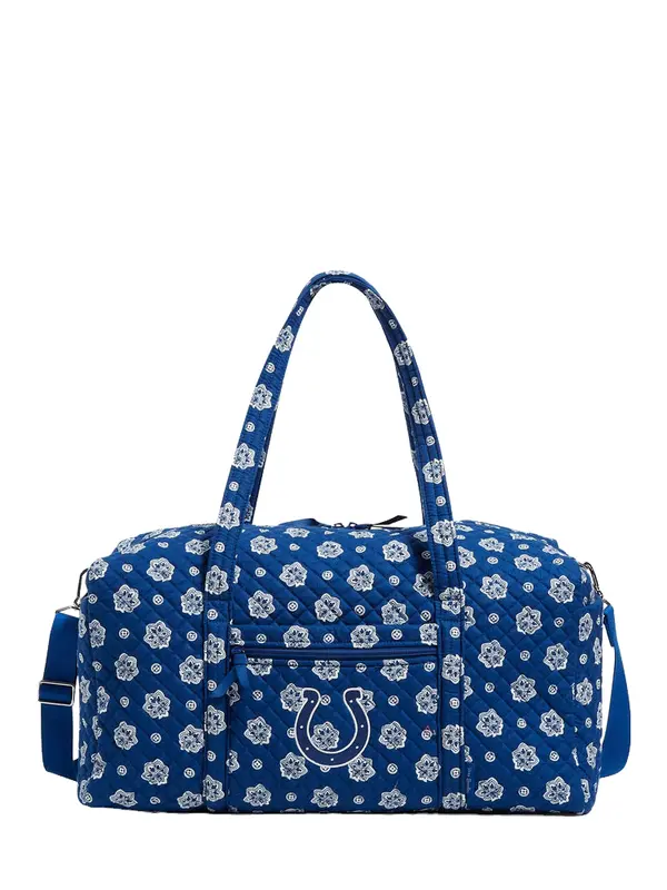 VERA BRADLEY Nfl Large Travel Duffel Bag - Indianapolis Colts
