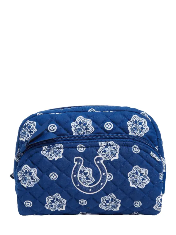 VERA BRADLEY Nfl Bandana Medium Cosmetic Bag - Indianapolis Colts