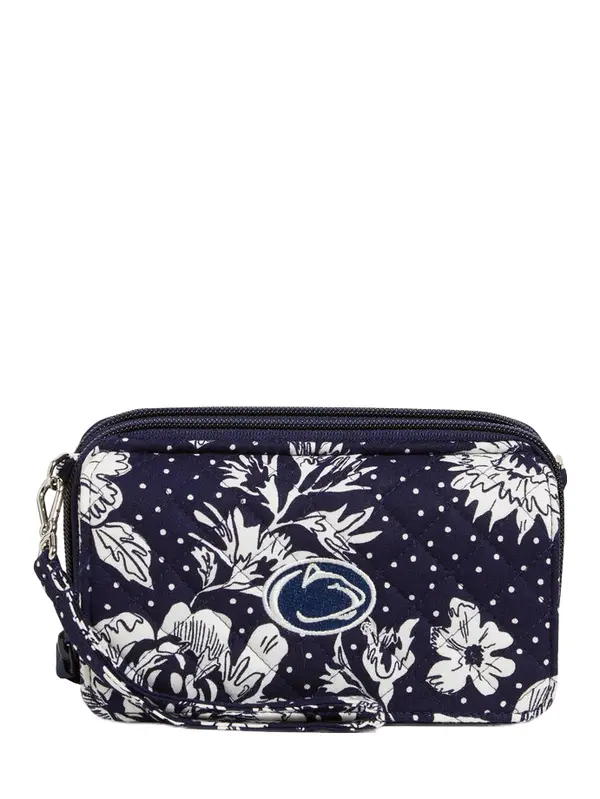 VERA BRADLEY Collegiate Rfid All In One Crossbody Bag - Navy/white