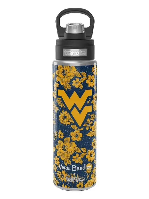 VERA BRADLEY Tervis 24oz Wide Mouth Bottle - Blue/yellow