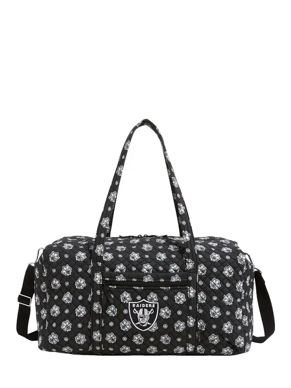 VERA BRADLEY Nfl Large Travel Duffel Bag - Las Vegas Raiders