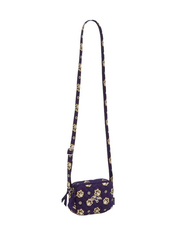 VERA BRADLEY Nfl Rfid Small Stadium Crossbody Bag In Baltimore Ravens Bandana - Multicolor