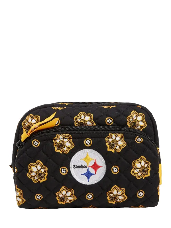 VERA BRADLEY Nfl Medium Cosmetic Bag - Pittsburgh Steelers