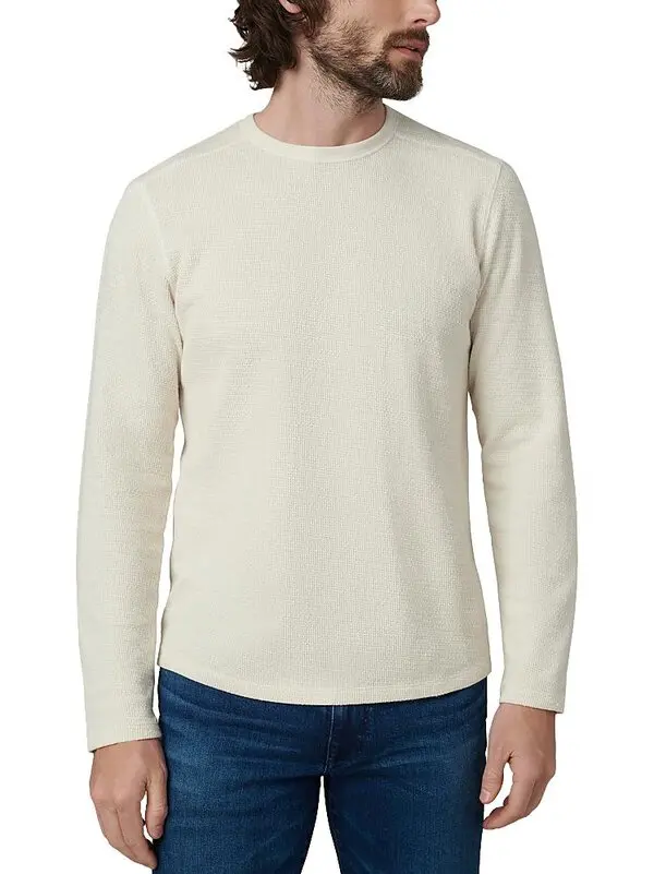 Joe's Jeans Tate Regular Fit Long Sleeve Tee - Natural